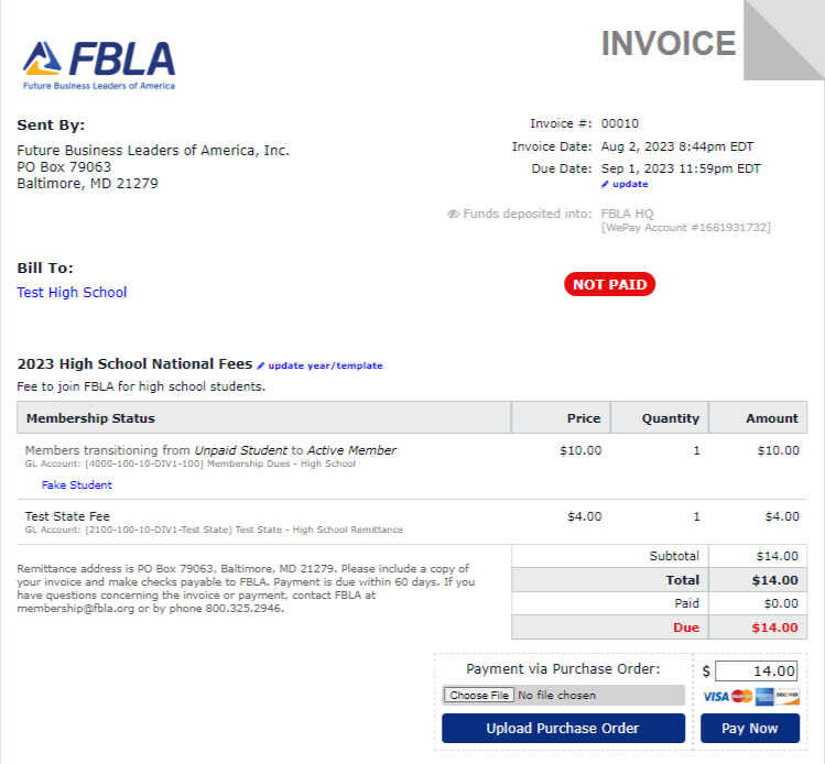 Create Invoice/Quote aka Transition Members – Future Business Leaders ...